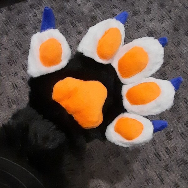 Puffy 5 Fingered Paw Digital Pattern (PDF DOWNLOAD) - Etsy