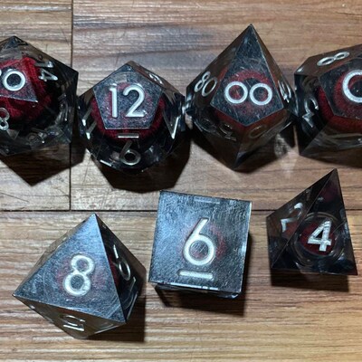 Sharp Edge Dice Magic Dice Dice Dnd Dice Dungeons and Dragons Dice ...