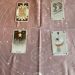 Star Seeker Wooden Card Stand Daily Card Pull Birch Walnut - Etsy