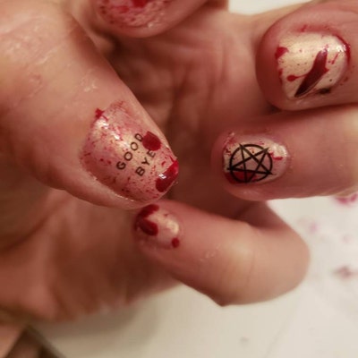 Pagan Ouija Board Witch Nail Decals Waterslide Type Mystical Magickal ...