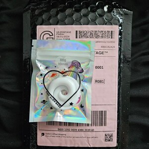 Cady Love Heart Blue Neon Green Pink Glitter Shaped Ear Plugs Gauges ...