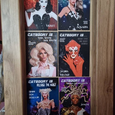 Rupauls Drag Race Pin Badges Winners All Star Sasha Velour - Etsy UK