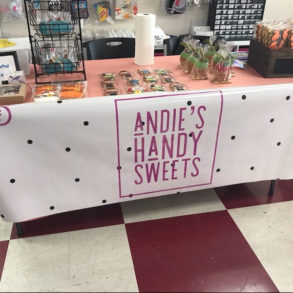 Custom Banner for Your Craft Table for Craft Fairs, Farmers Markets ...
