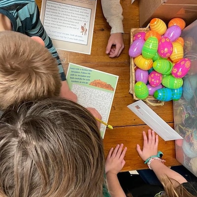 Easter Escape Room Game. Bible Kids and Family Printable Party Game for ...