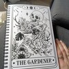 The Overthinker Tarot Card Skeleton Spiral Notebook, Funny Sarcastic ...