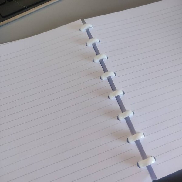 A5 Discbound Lined Paper Refill | A5 Discbound Planner Paper | 120gsm ...