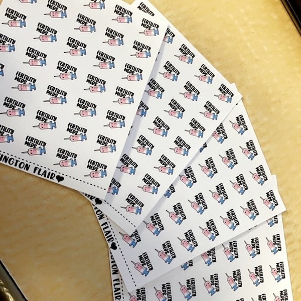 Fertility - IUI - IVF - Planner Stickers - Etsy