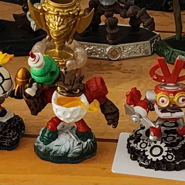 Custom Skylanders Bone Chompy Figure - Etsy