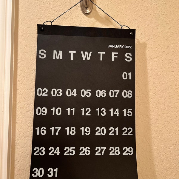 2025 | 12-month Hanging Wall Calendar - 8.5" X 11" White - Etsy
