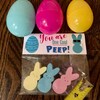 Mini Bunny Peeps Sidewalk Chalk Easter Basket Stuffers - Easter Egg ...
