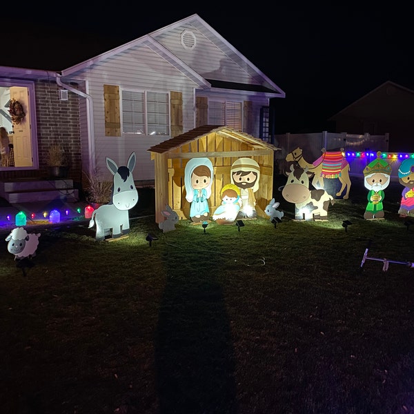 Nativity Clipart Bundle - Christmas Clip Art Bundle - Digital Download ...