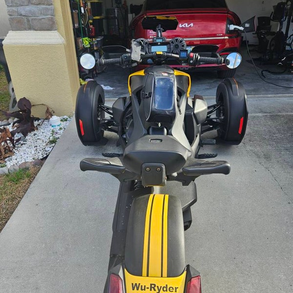 Hood Panel Decals Name Decals Ryker Motorcycle Custom Vinyl Decal ...