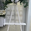 Custom Acrylic Wedding Seating Chart: Frosted & Mirror Gold - Etsy
