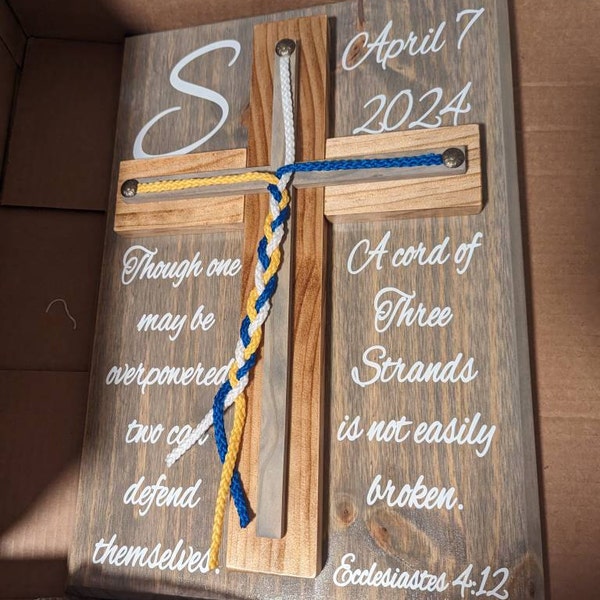 Unity Braids®, Cord of Three Strands, Gods Ropes, Gifts for the Couple ...