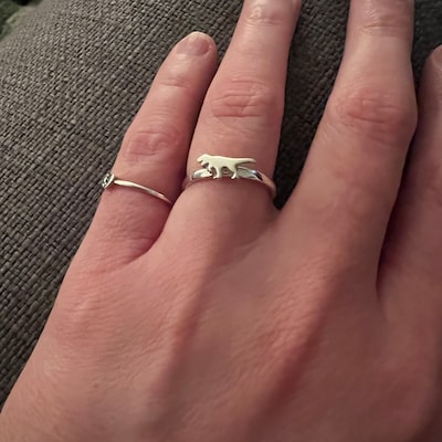 T-rex Dinosaur Promise Ring for Couples Trex Jewelry, Matching His and ...