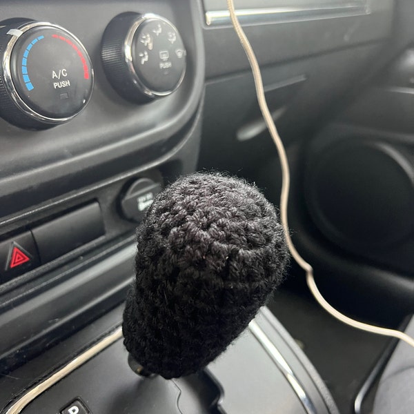 Gear Shift Cover Crochet PDF Pattern / Car Accessories / Gear Shifter ...