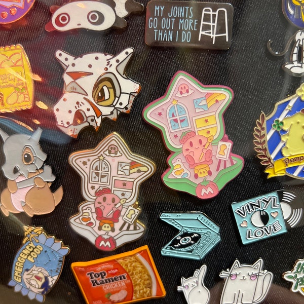 The Original Mood Tracker Sliding Enamel Pin, Interactive Enamel Pins ...