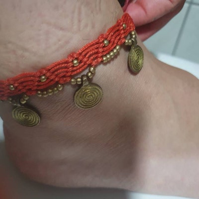 Macrame Anklets - Etsy