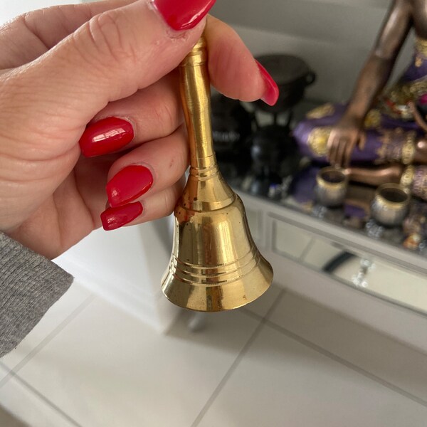 Altar / Cleansing Brass Bells Vintage - Etsy