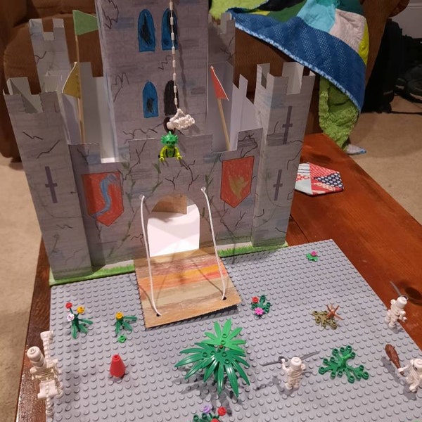 Castle & Keep Bundle: Printable Papercraft - Etsy