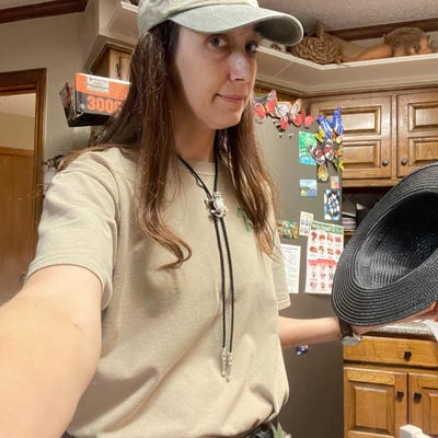 Beetle Bolo Tie Western Gifts for Him Leather Cowboy Necktie ...