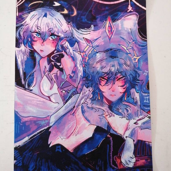 Honkai Star Rail Sunday & Robin Print | HSR Poster - Etsy