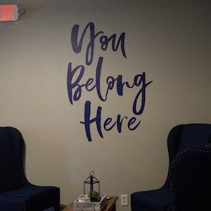 Vinyl Wall Art Decal | "you Belong Here" | Classroom ~ Children ~ Kids ...
