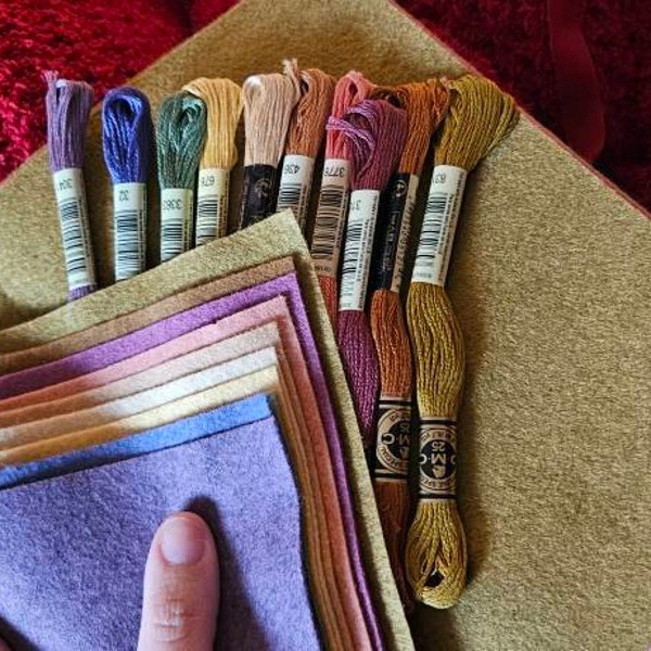 Felt Swatch Chart // Benzie // Color Samples, Felt Fabric Swatches ...