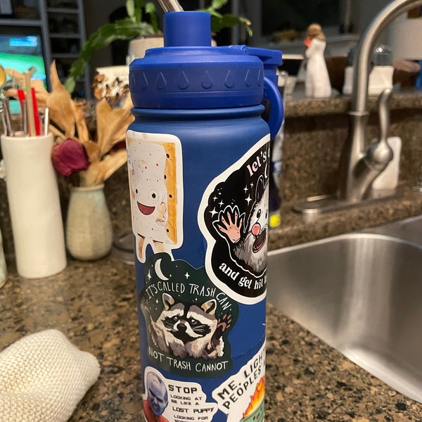 Funny Possum Sticker Unhinged Decal Oppossum Sticker Ironic Mental ...