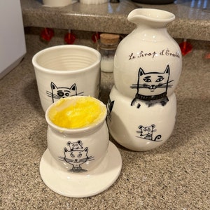 Knock Box Handmade in Ceramic Porcelain With Black Glaze - Etsy