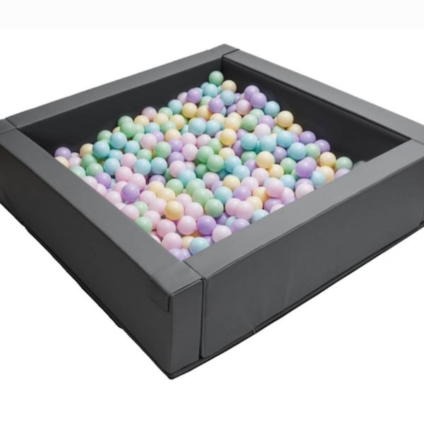 Soft Play Ball Pit, Large White Ball Pit, Soft Play Equipment, Gift for ...