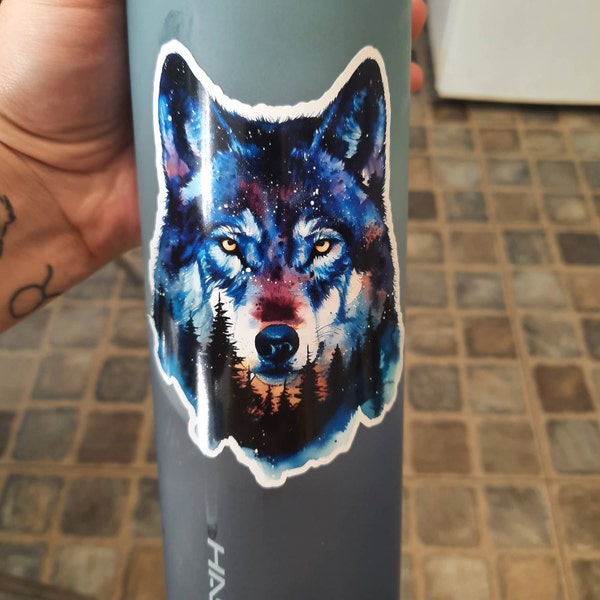 Car Sticker White and Black Dragon Weatherproof Outdoor Sticker ...