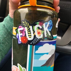 FCK Sticker Stickers for Car Profanity Art Stickers - Etsy