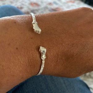 West Indian Bangle Conch Shell With Diamante Pattern Handmade - Etsy