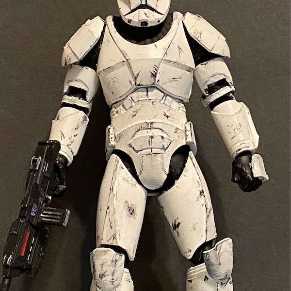 Clone Commando Kit (1:12 Scale) Black Series - Etsy