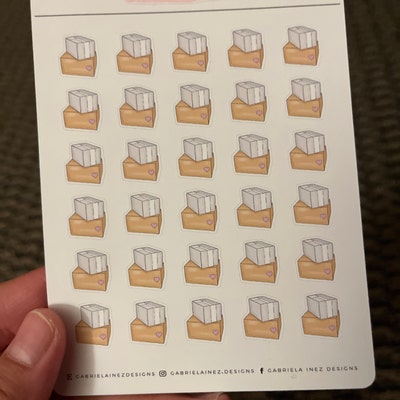 Custom Sticker Contact Cards for Planner Meet Ups & Events - Etsy