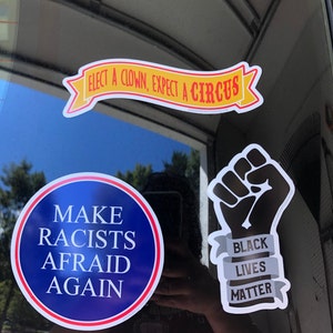 Black Lives Matter Fist Vinyl Sticker - Etsy