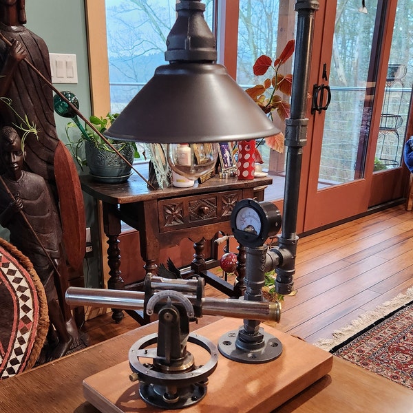 300W Rotary Dimmer Module for Steampunk Industrial Pipe Lamp 1/2 NPT ...