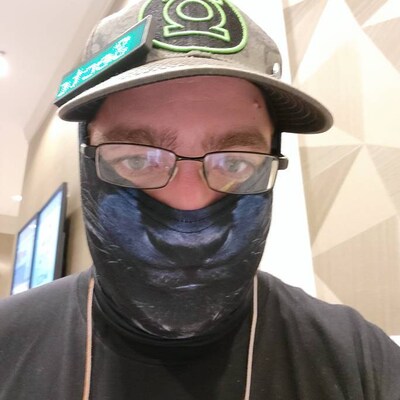 Thin Green Line American Flag Face Mask Neck Gaiter for Men - Etsy