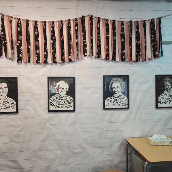 5 Author Quote Posters - High-resolution Digital Files - 40+ Authors ...