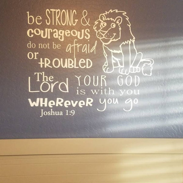 Joshua 1:9 Be Strong and Courageous. Do Not Be Afraid or Troubled. the ...