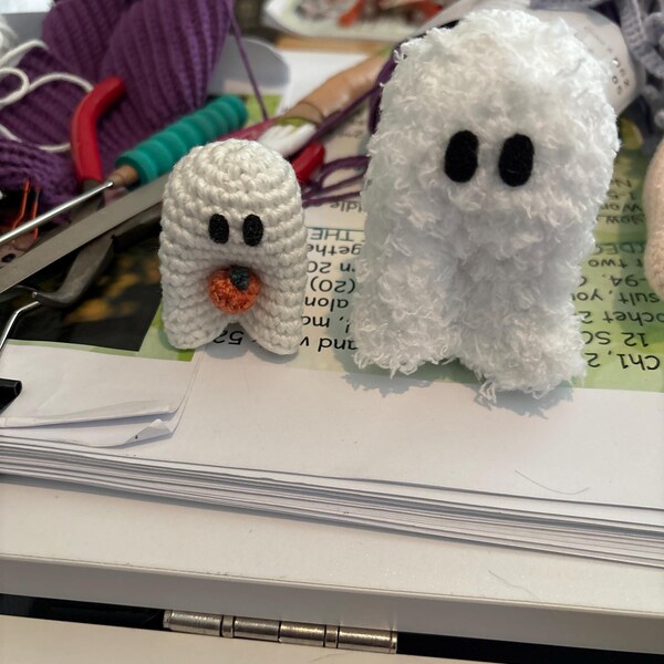 PATTERN: Low Sew Plush Ghasper the Sheet Ghost - Crochet Ghost With ...