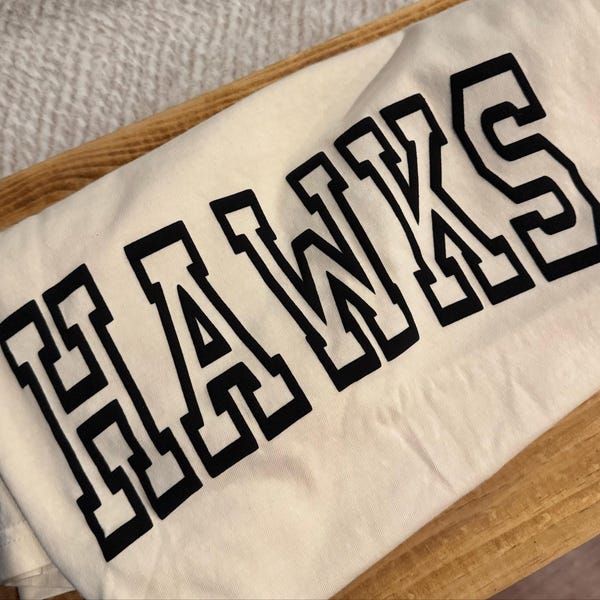 Personalized Puff Print T-shirt - Etsy