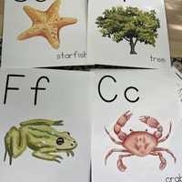 Preschool Alphabet Letter Sounds Poster Set - Etsy Canada