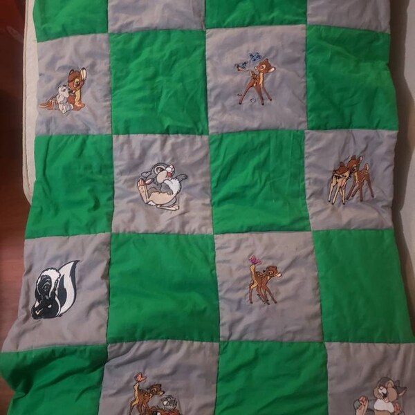 Thumping Foot Thumper Embroidery Design, 4x4 Hoop Bambi Movie ...