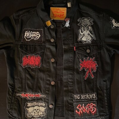 HYPOTHERMIA Embroidered Patch Trist Apati Lifelover Kall Happy - Etsy