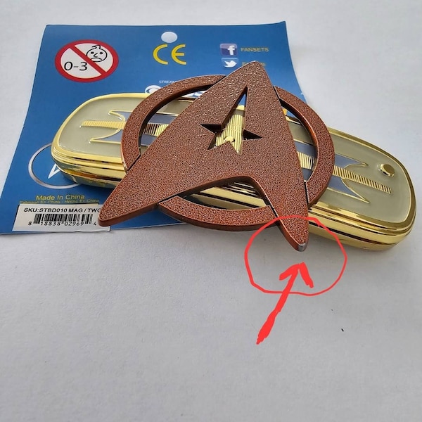 Star Trek: Discovery Terran Empire OPPERATIONS (bronze) Delta PIN by ...
