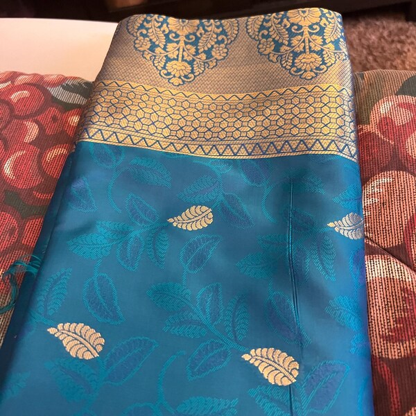 Peacock Green Color Petticoat/inner Skirts/saya for Saree, Comfortable ...