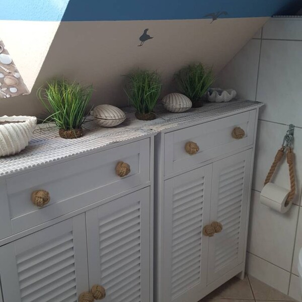 Ocean Plait Rope Mat - Etsy