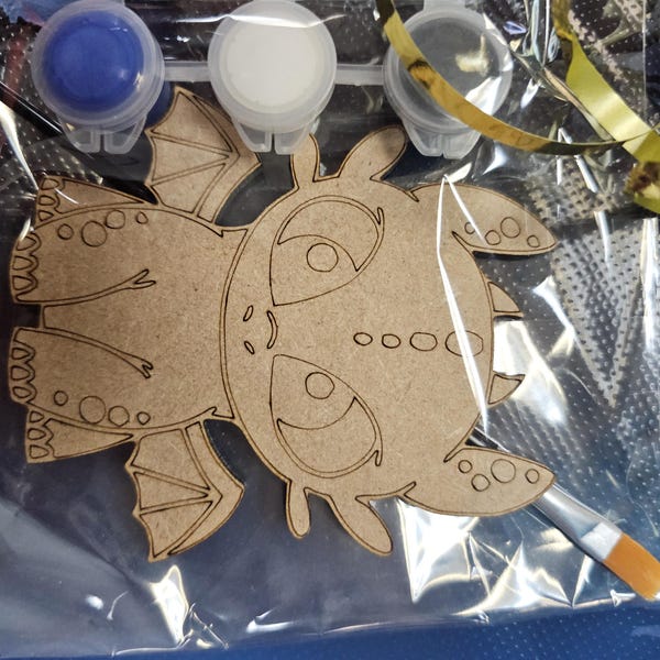 Paint Your Own Gaby / Doll House Character Craft Kit / Birthday Party ...